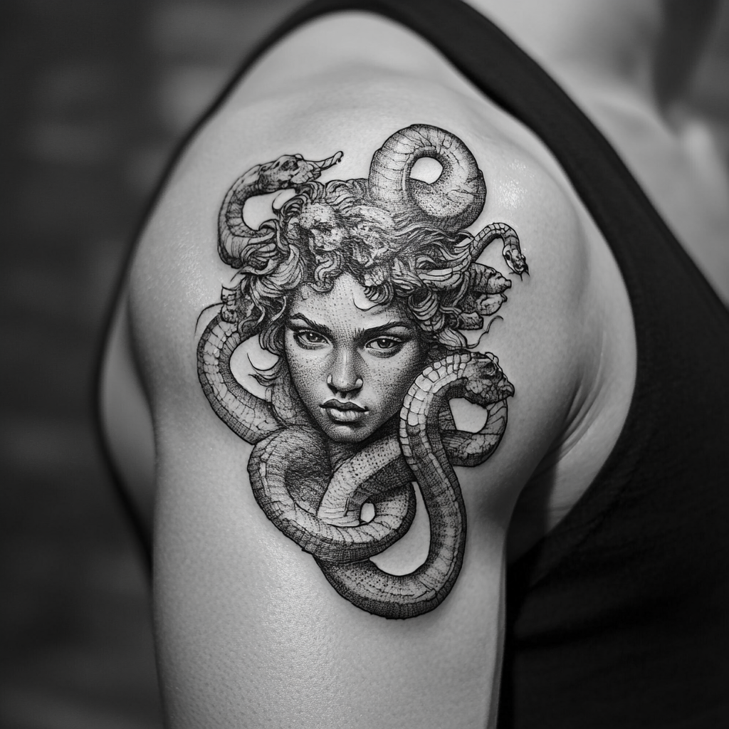 Exploring Medusa Tattoo Meanings By Liverpool Tattoos
