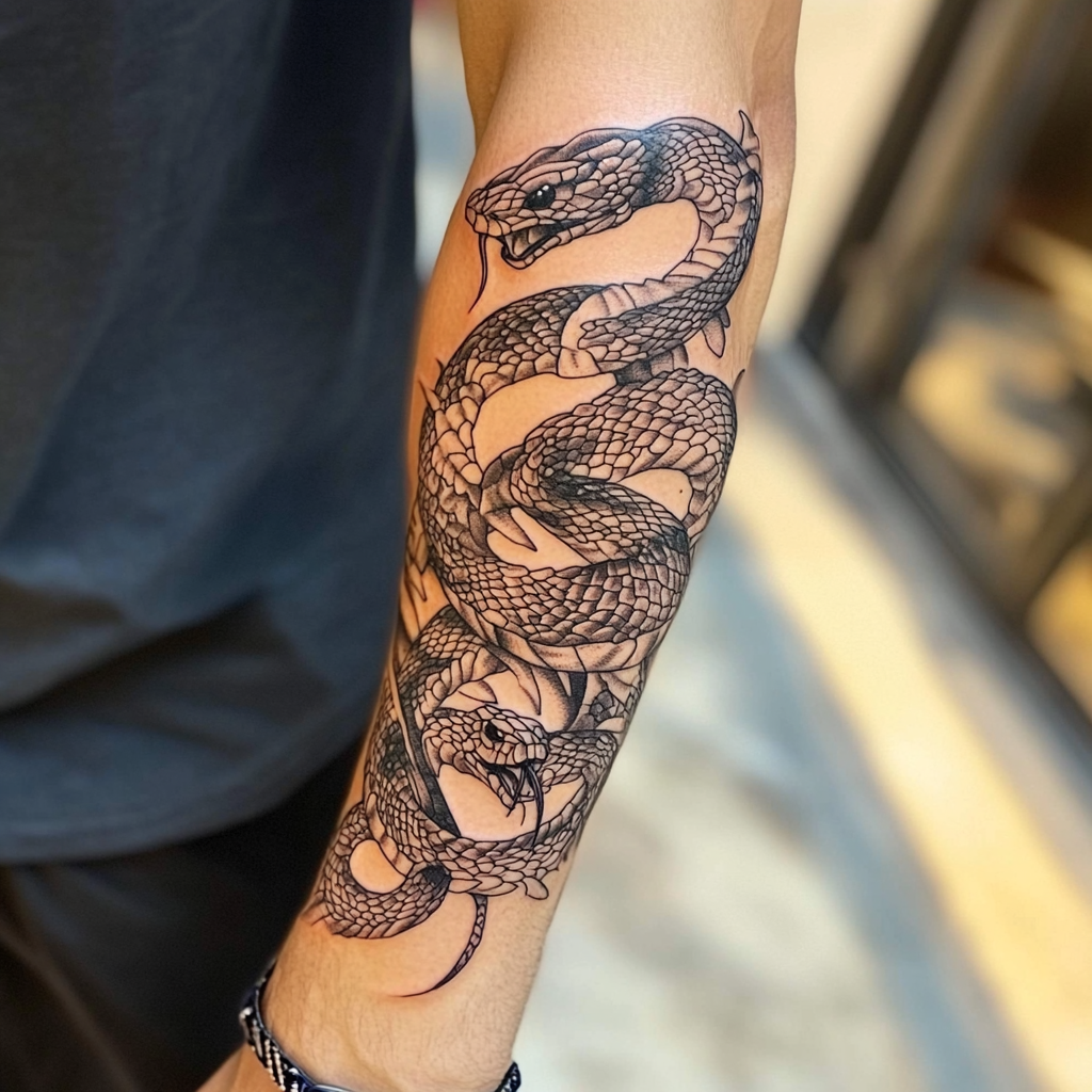 Snake Tattoo: Meanings, Styles & Placement Ideas